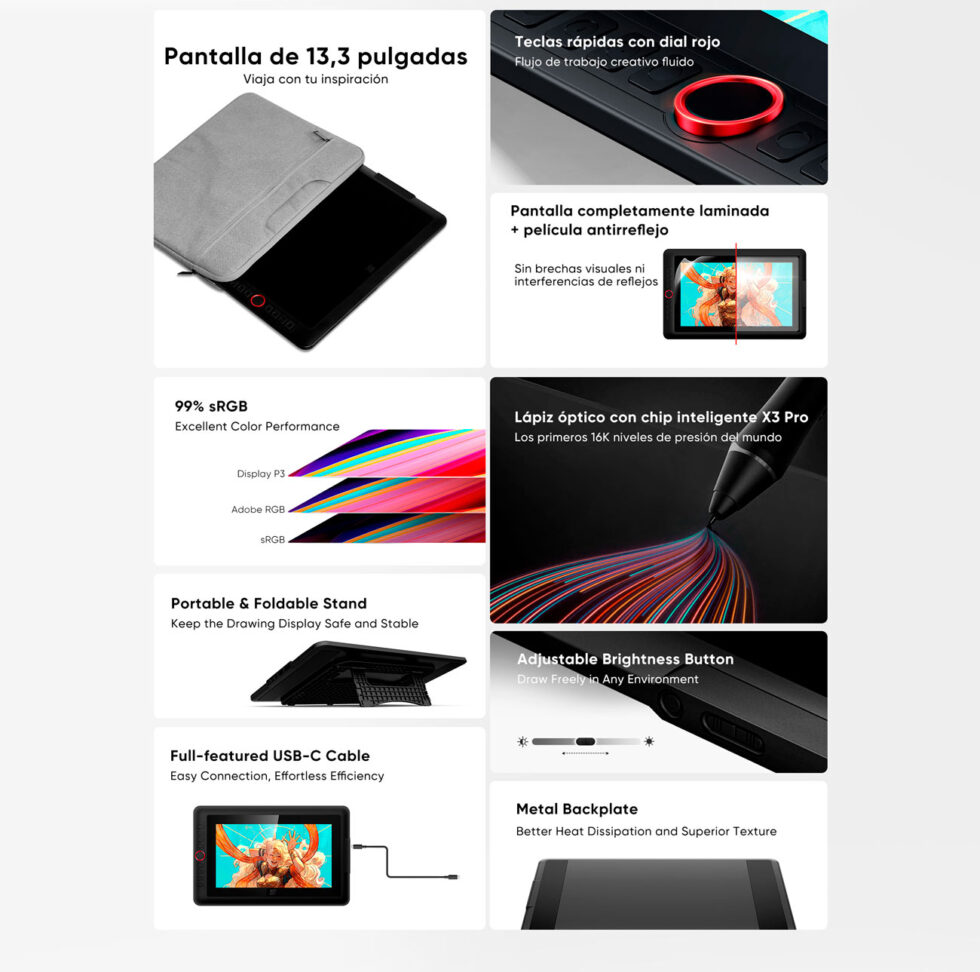 Artist 13.3 PRO V2 | XPPEN Tienda