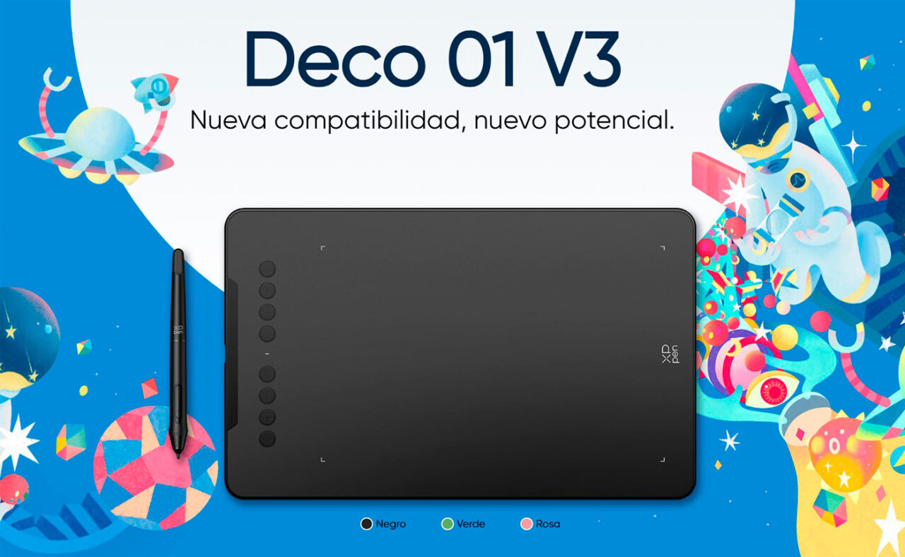 Deco 01 V3 | XPPEN Tienda